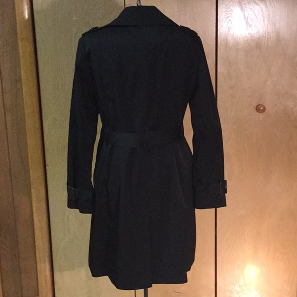 London Fog | Jackets & Coats | London Fog Lined Black Spring Rain Coat ...